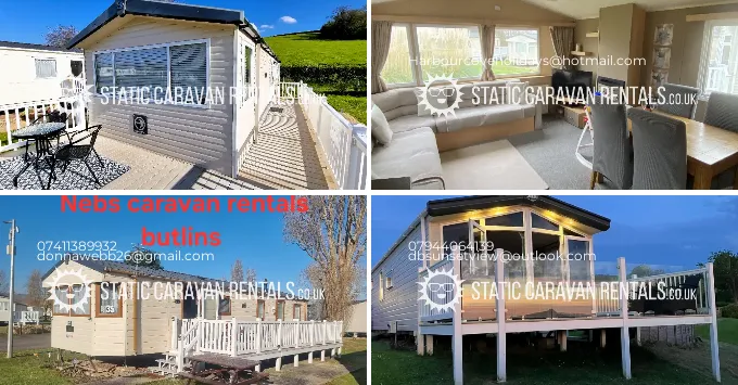 Private Static Caravans for Hire Blue Anchor