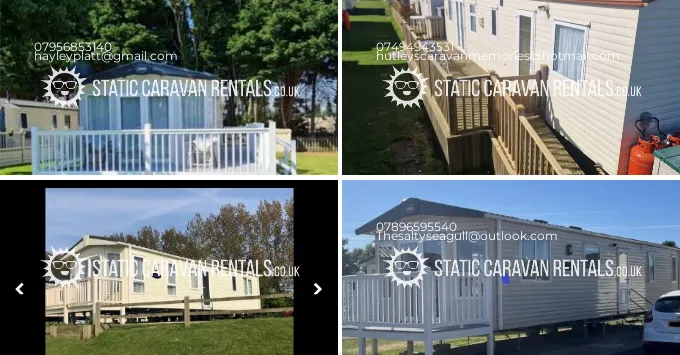 Kent Caravans for Hire - Full List
